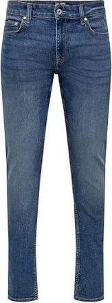 Only & Sons Onsloom Slim 5748 EY Box Jeans Mu, Denim Bleu m&eacute;dium, 30W / 32L Hommes