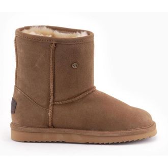 Warmbat Gem&uuml;tliche Kangaroo Damenstiefel - - Shoes - Damen - Braun - 36 EU