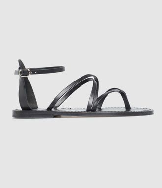 K.Jacques Sandales Epicure Ebene Odeon Noir