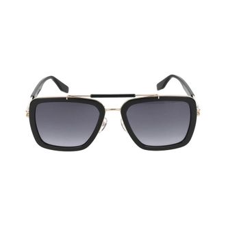 Marc Jacobs Homme, Accessoires, Noir, Taille: 55 MM Lunettes de soleil noires 807 Mod&egrave;le &eacute;l&eacute;gant