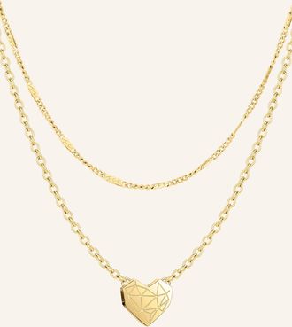 Liebeskind Liebeskind Halskette Aus Edelstahl gold