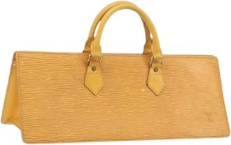 Louis Vuitton Pre-owned Sac Triangle Handbag - Femme - Pre-owned - Jaune - Taille: ONE Size