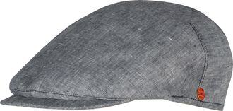 Mayser Herren Sportmütze grau Linen meliert