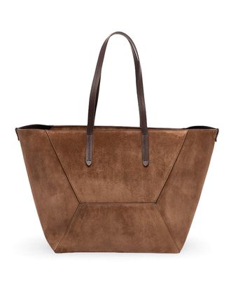 Brunello Cucinelli Sac Cabas - Camel