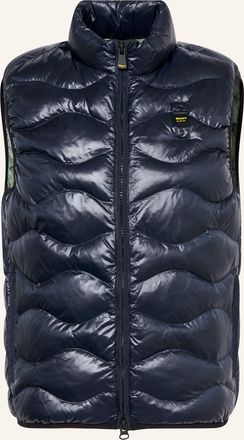 Blauer Steppweste Danny blau