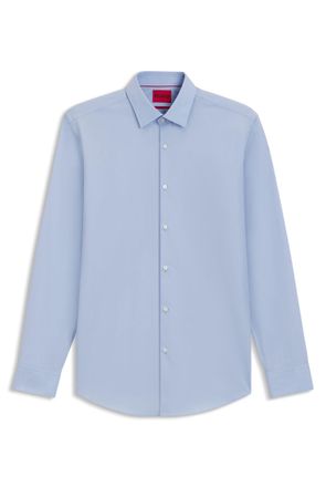 HUGO BOSS Herren C-Jenno Shirt, Light/Pastel Blue459, 38