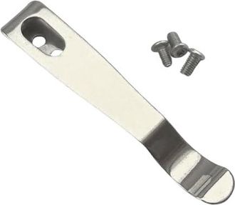 Generic Clip de poche en m&eacute;tal - Clip de rechange multifonction en acier inoxydable | Outils dext&eacute;rieur pour pique-nique, pickpocket randonn&eacute;e, marche, course