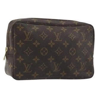Louis Vuitton Pre-owned Monogram Clutch Bag - - Pre-owned - Damen - Braun - ONE SIZE
