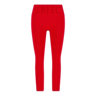 Perfect Moment Seamless Thermal Legging - - Sport - Damen - Rot - M