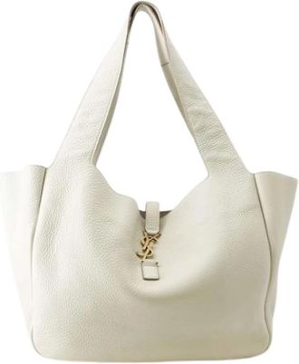 Saint Laurent Damen, Pre-Owned, Beige, ONE SIZEGr&ouml;&szlig;e