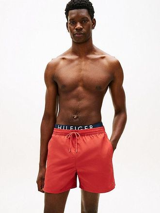 Tommy Hilfiger Short de bain mi-long &agrave; double ceinture