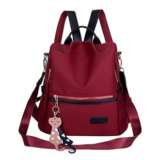 Generic Nouveau sac &agrave; dos f&eacute;minin l&eacute;ger et tendance en tissu r&eacute;sistant &agrave; leau pour le quotidien et les