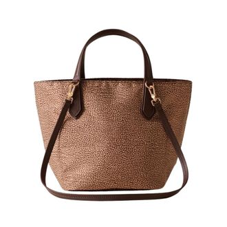 Borbonese Damen, Taschen, Beige, ONE SIZEGr&ouml;&szlig;e
