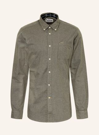 Barbour Hemd Huntly Tailored Fit gruen