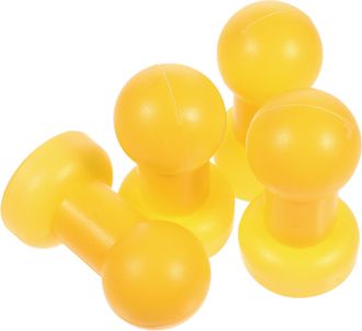 Aboofan 4 STÜCKE Teiliges Trampolin Stangenkappen aus Robustem Kunststoff Passend für Kindertrampoline Einfache Montage ohne Werkzeug Sicherer Schutz der Tram