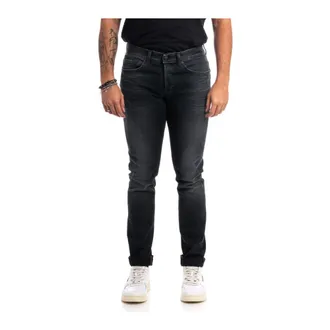 Dondup Homme, Jeans, Noir, Taille: W32 Pantalon George en Denim