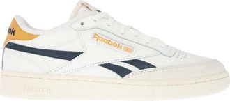 Reebok Club C Revenge Sneaker f&uuml;r Herren, Flach (Wei&szlig;/Marine)