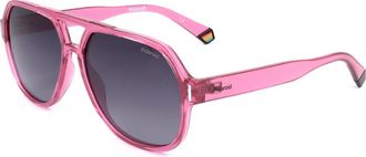 Polaroid Pld 6193/s MU1/WJ FUCHSIA Sunglasses Unisex Polycarbonate, Standard, 57