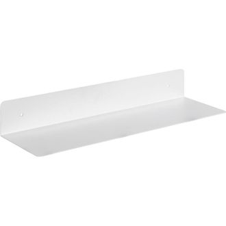 ebuy24 Ebuy24 - Joliet &Eacute;tag&egrave;re murale, m&eacute;tal blanc mat