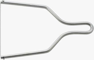 Arcos Professionelle Ger&auml;te - K&auml;se-Leier - Edelstahl 120 mm - HandGriff Farbe Grau