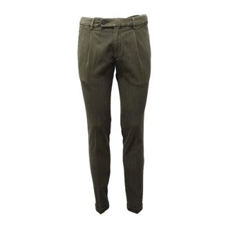 Michael Coal Slim Fit Hose - - Trousers - Herren - Gr&uuml;n - W32