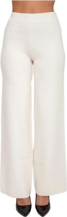 Max Mara Femme, Pantalons, Blanc, Taille: 42 FR Marzia Pantalons