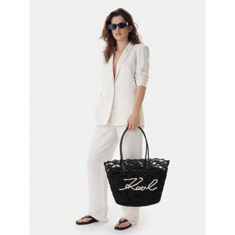 Karl Lagerfeld Handtasche KARL LAGERFELD B1W46094 Schwarz