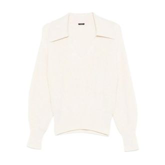 Joseph Leichter Cardigan-Strickpullover mit offenem Halsausschnitt - - Knitwear - Damen - Wei&szlig; - S