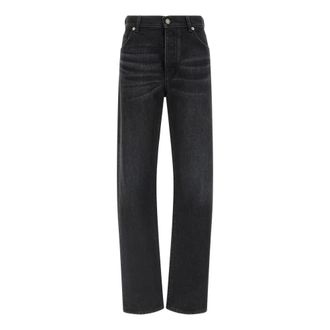 Fendi Gerades Jeans - - Jeans - Damen - Schwarzk - W28