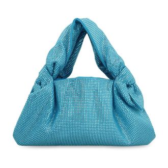 Giuseppe Di Morabito Femme, Sacs, Bleu, Taille: ONE Size Sac &agrave; main orn&eacute; avec poign&eacute;e torsad&eacute;e