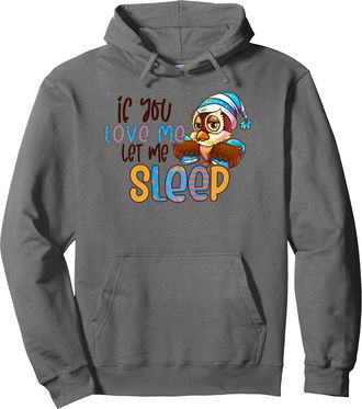 So Cool Designs Eulen-Liebhaber-lustiges Sprichwort wenn du Mich liebst Pullover Hoodie