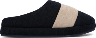 Tommy Hilfiger Hausschuhe Tommy Hilfiger Flag House Shoe FM0FM06016 Dunkelblau