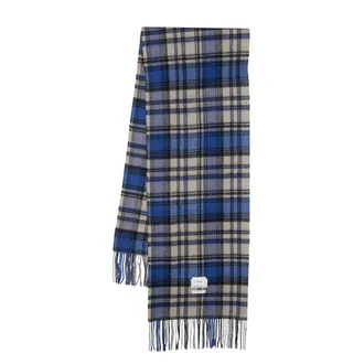 Ader Error Check-pattern Wool Scarf