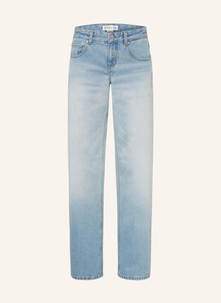 Victoria Beckham Straight Jeans Harper blau
