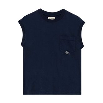 Roy Rogers Femme, Tops, Bleu, Taille: 40 FR T-shirt Pocket en jersey