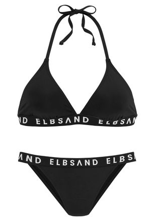 Elbsand Triangel-Bikini Black - 36C/D