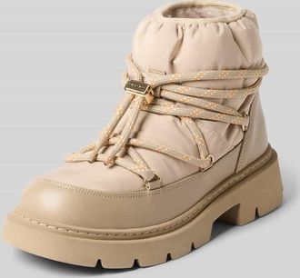 INUIKII Boots aus Rindsvelours mit Kordelschn&uuml;rung