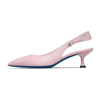 Loriblu Femme, Chaussures, Rose, Taille: 36 EU Escarpins Slingback Jewel