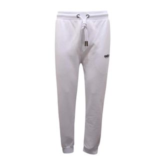 Gaëlle Paris Homme, Pantalons, Blanc, Taille: 2XL Pantalons de survêtement Italiens Gbu01208 Blanc