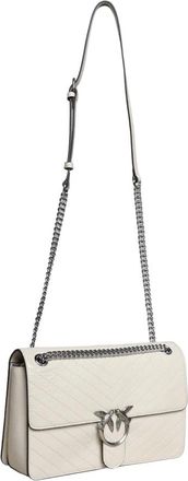 Pinko Pinko, Femme, Sacs, Blanc, Taille: ONE Size Sac bandouli&egrave;re