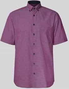 Eterna Modern Fit Business-Hemd mit Knopfleiste