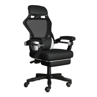 Generic Ergonomischer B&uuml;rostuhl, atmungsaktiver B&uuml;rostuhl mit hoher R&uuml;ckenlehne, Kopf- und Fu&szlig;st&uuml;tze, Verstellbarer Schreibtischstuhl