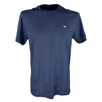 Emporio Armani Round-Neck T-Shirt, Armani Blu, M Homme
