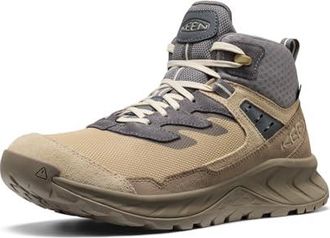 Keen Hightrail Bottes de randonn&eacute;e imperm&eacute;ables en cuir pour homme, Safari Gris acier, 43 EU
