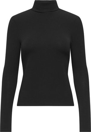 Only Onlglamour L/S Roll-Neck Top JRS Noos