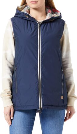 Camel Active Damen Wendeweste mit Kapuze Dunkelblau, womenswear-34