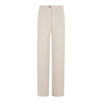 Seventy Femme, Pantalons, Beige, Taille: 38 FR Pantalon Denim Décontracté