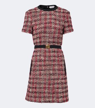 Versace Minikleid La Medusa aus Tweed