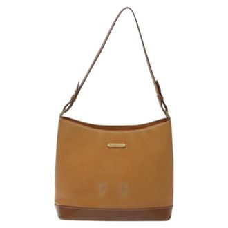 Burberry Pre-owned Cuir sacs-main - Femme - Pre-owned - Brun - Taille: ONE Size