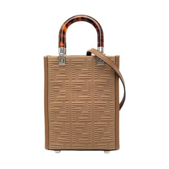 Fendi Sac Cabas Mini Pre-owned - Femme - Pre-owned - Brun - Taille: ONE Size